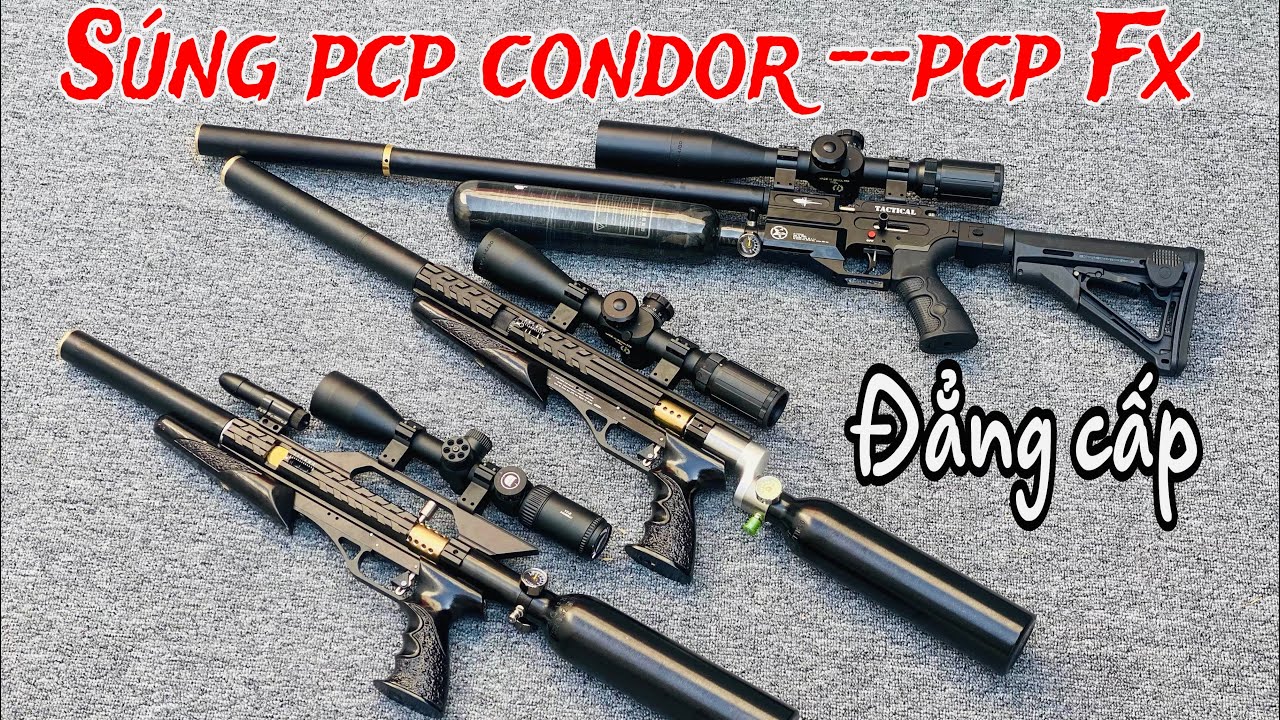 KÊNH MỚI KHUYẾN MẠI LỚN BÁN RẺ 100 KHẨU PCP CONDOR PCP FX - YouTube