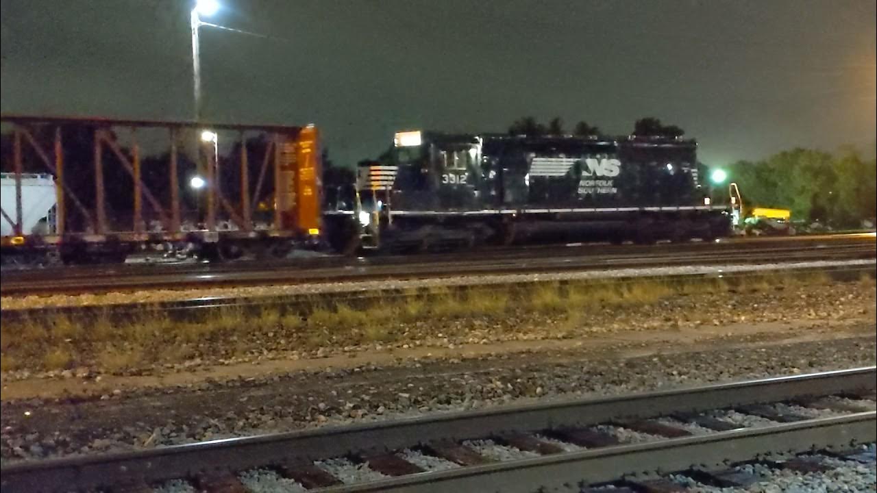 NS LOCAL P-74 LEAD BY SD40-2 3312 ENTERS GREENVILLE YARDS. AND MUCH MORE ACTION TO COME!(2 ...