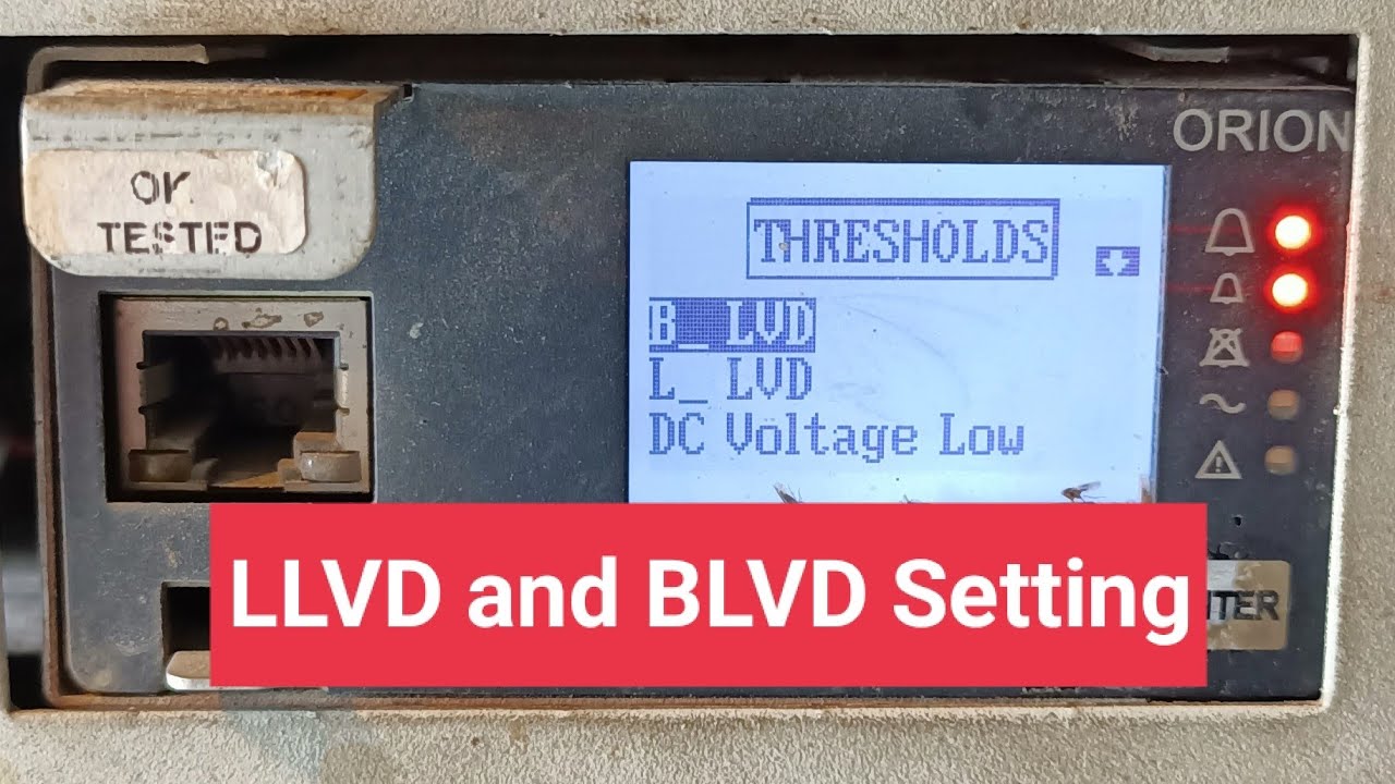 Delta SMPS 4000W BLVD and LLVD Setting kaise karein? Telecom Knowledge ...