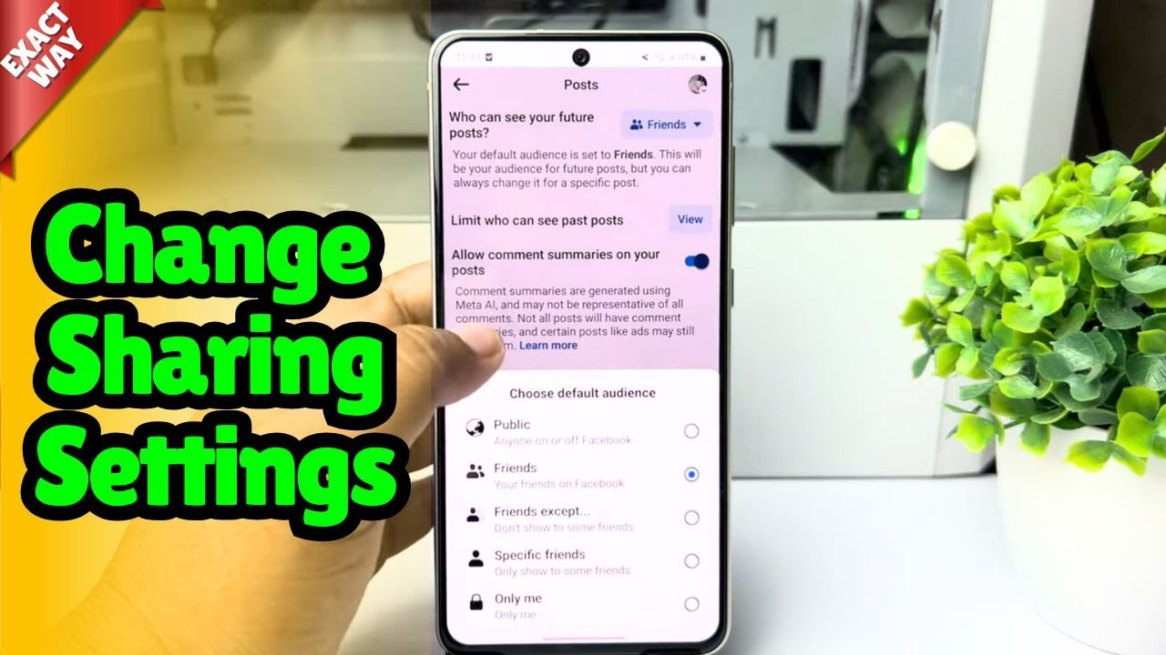 How do i change my sharing settings on facebook (2025) - YouTube