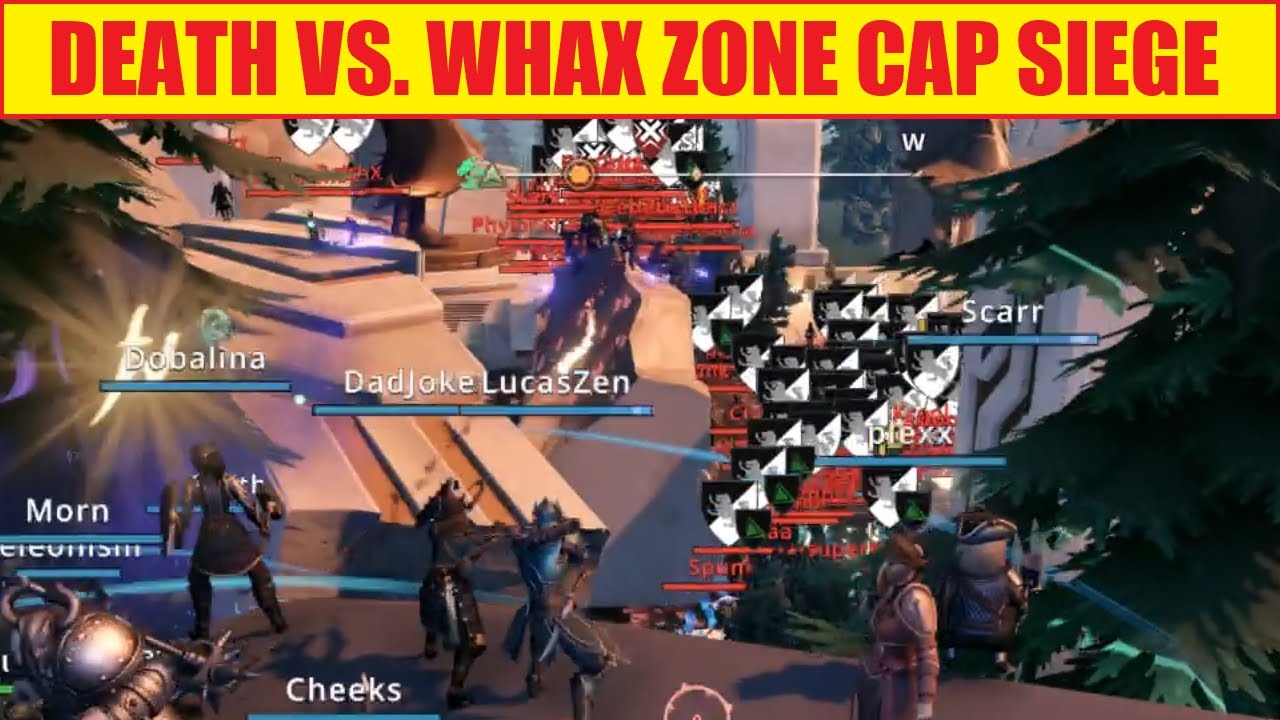 WHAX vs. DEATH Zone Cap & Crash Siege - YouTube