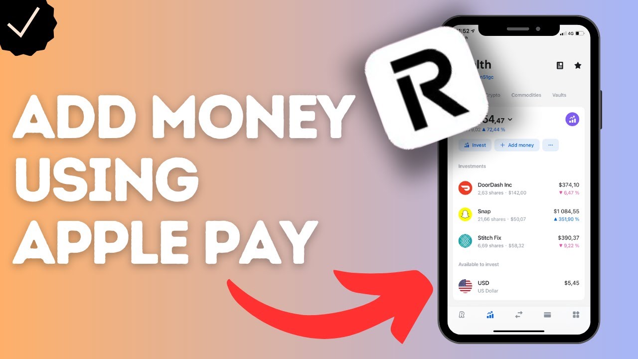 How to add money to account using Apple Pay in Revolut? - YouTube