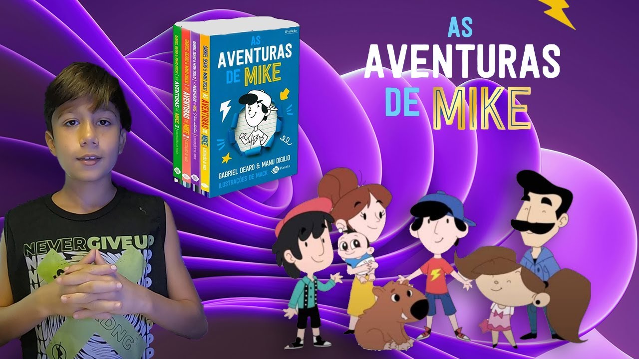 Livro As Aventuras de Mike - COLEÇÃO COMPLETA! - YouTube
