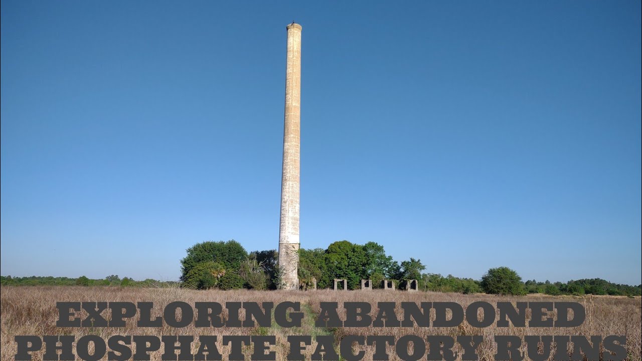 Exploring Abandoned Phosphate Factory Ruins - YouTube