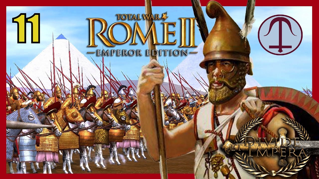 IMPERIO SELEUCIDA cap 11 Total War ROME II + DIVIDE ET IMPERA ⚔ 🔴 EN ...