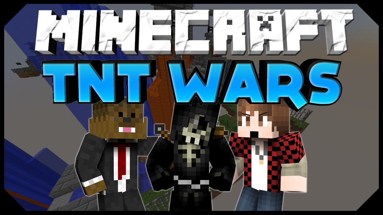 Minecraft: "INSANE DEATH CANNON" | TNT WARS W/ BajanCanadian, JeromeASF ...
