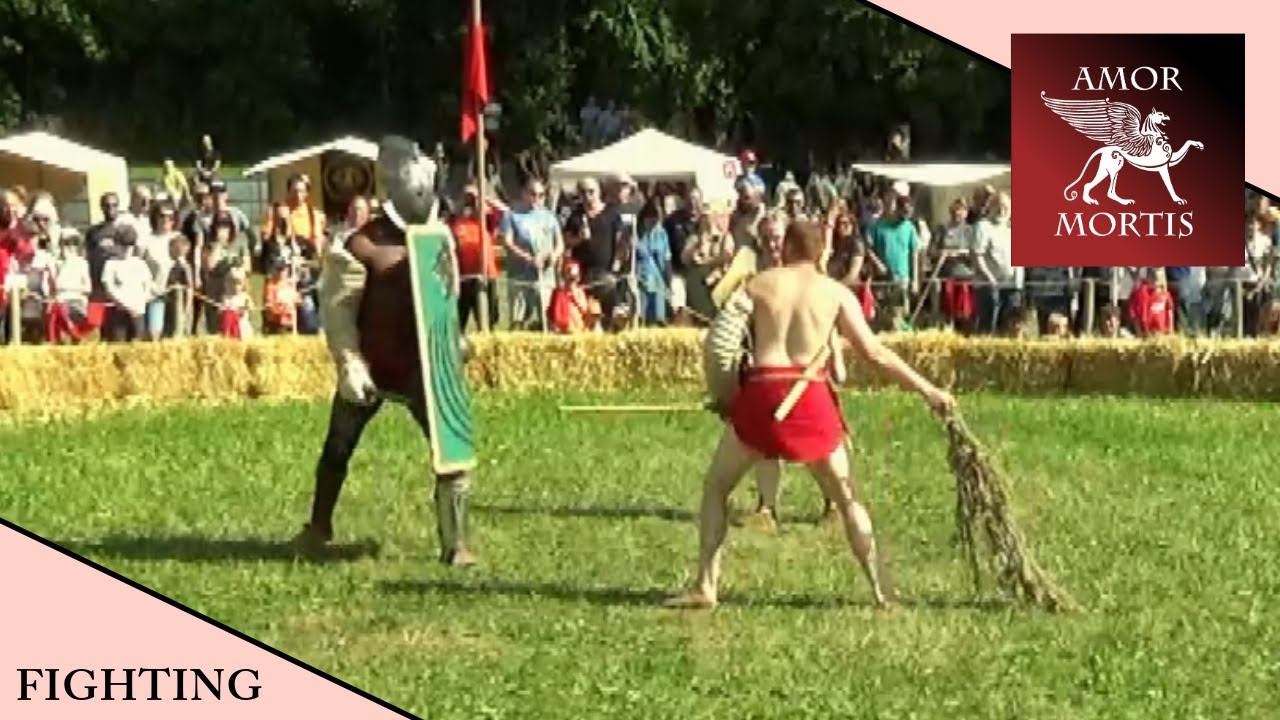 Hüfingen #11 | Retiarius vs Secutor | Amor Mortis - YouTube