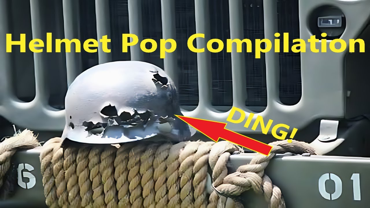 Helmet Pop Compilation! - YouTube