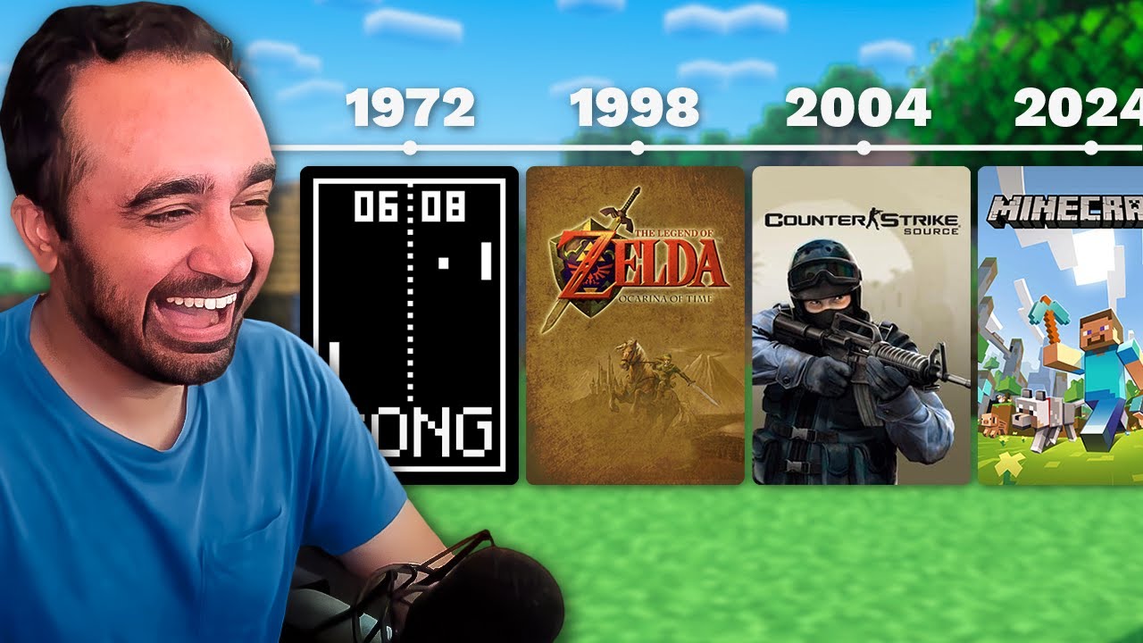 I played the most LEGENDARY Video Games ever created! - YouTube