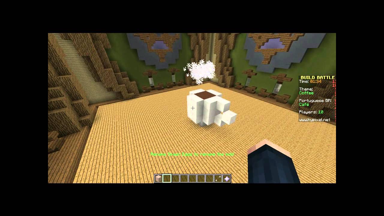 minecraft build batle 1 video - YouTube