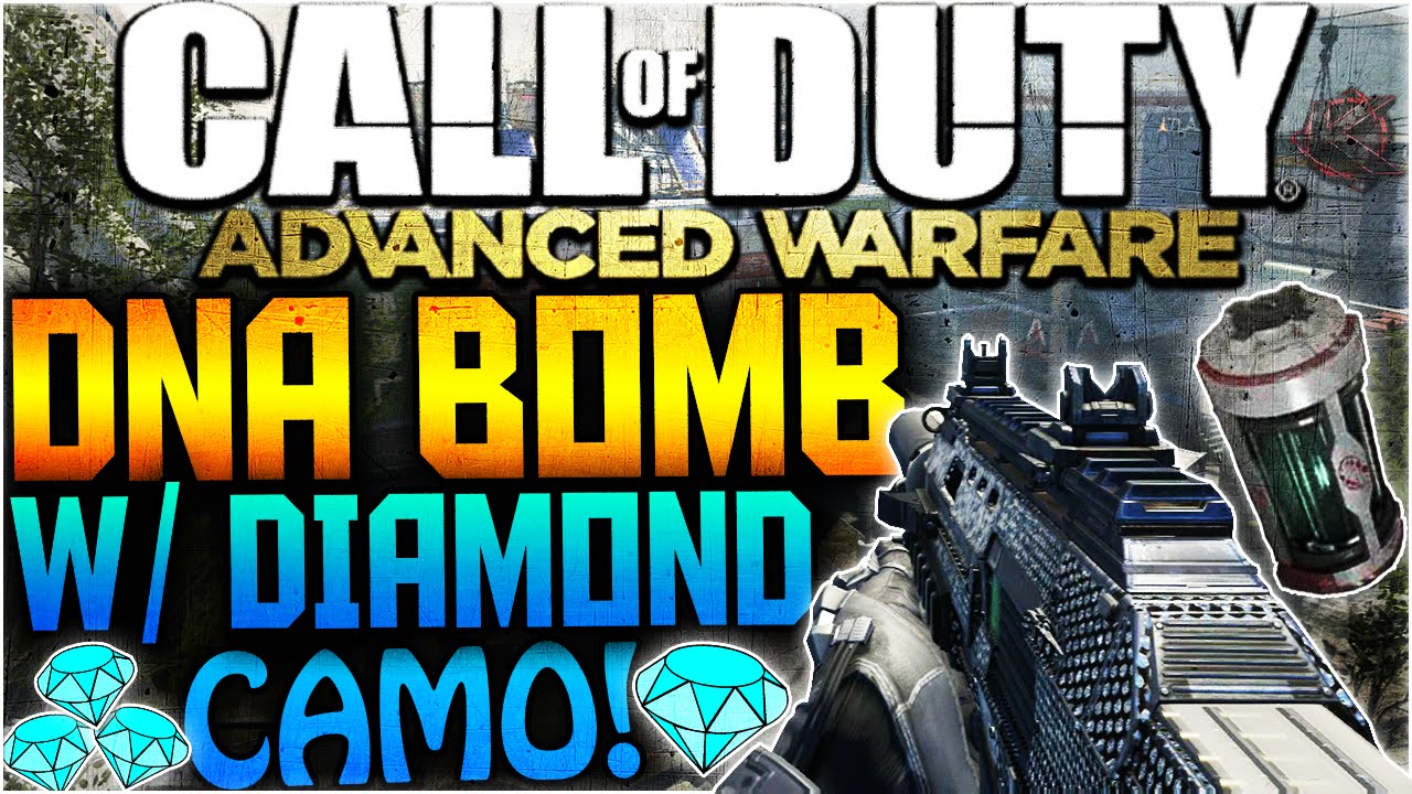 COD Advanced Warfare - DNA BOMB w/ "DIAMOND CAMO" on "ATLAS GORGE" DLC ...
