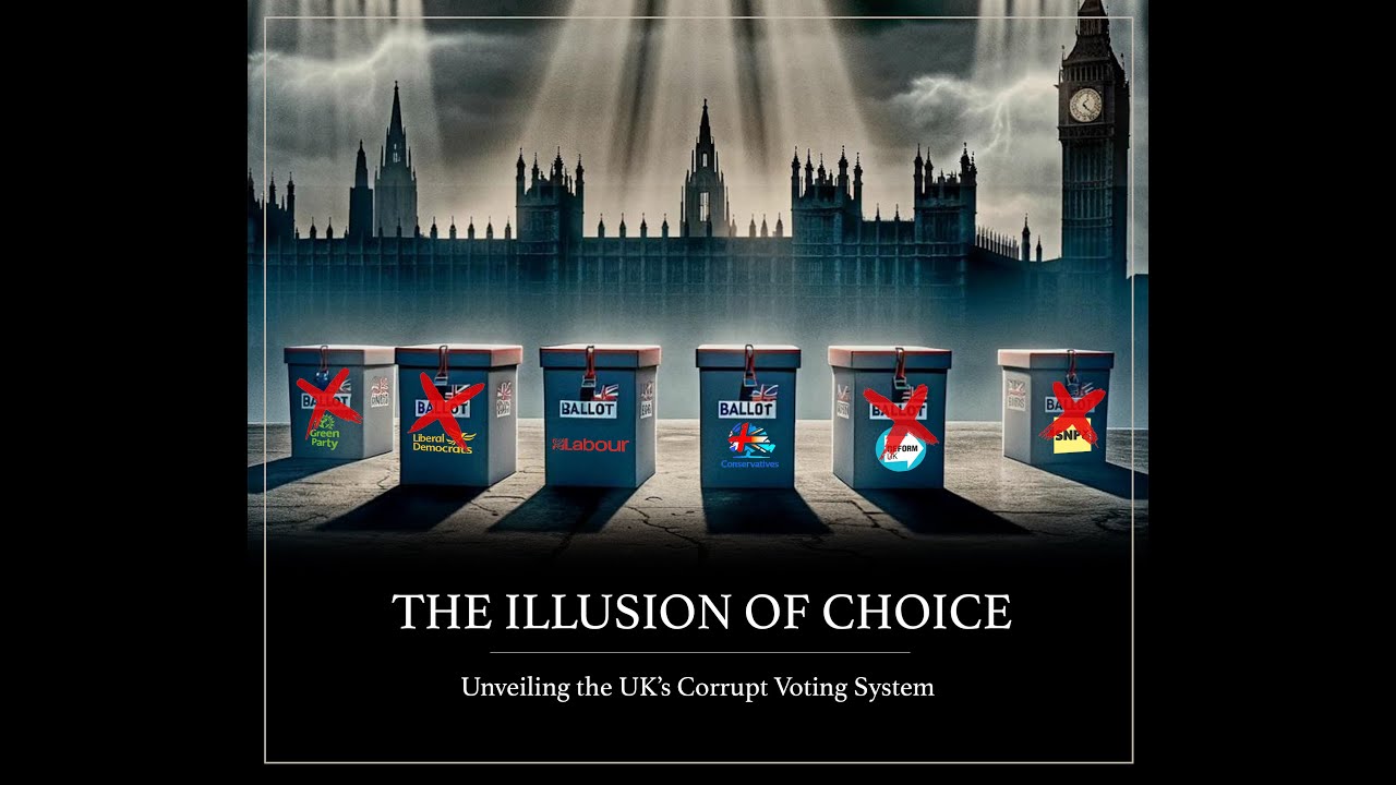 The Illusion of choice - Unveiling the UK's Corrupt Voting System - YouTube