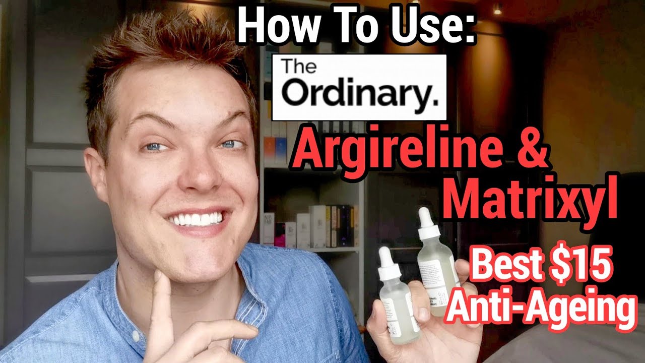 $15 ANTI-AGEING MIRACLE - How To Use THE ORDINARY ARGIRELINE & THE ...