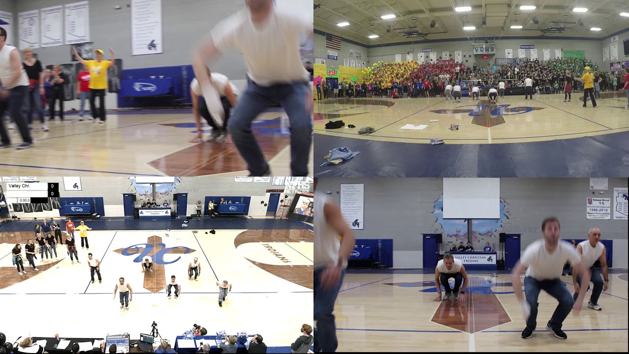 Staff Dance (All Angles) at Trojan Tournament V (2018) - YouTube