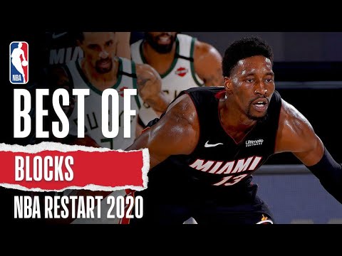 The Best Blocks From NBA Restart - YouTube