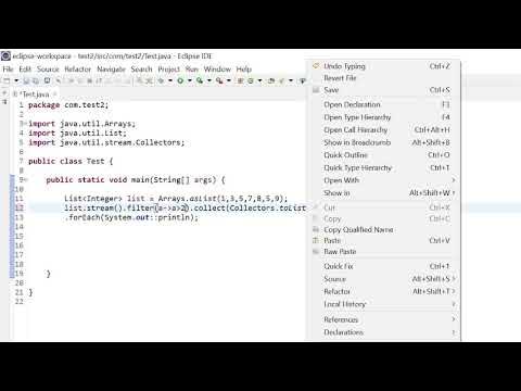 Java8 feathers stream programming-1 (filter) - YouTube