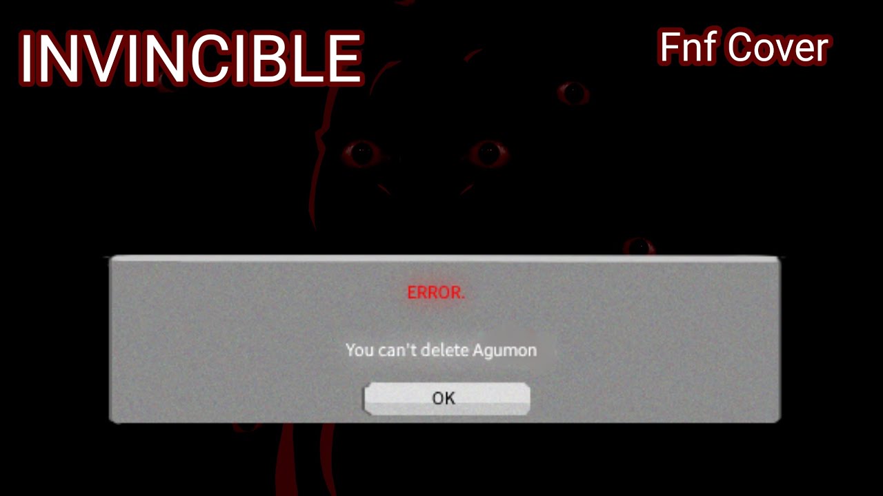 Invincible: Digimon Mix (FNF COVER) With Gameplay - YouTube