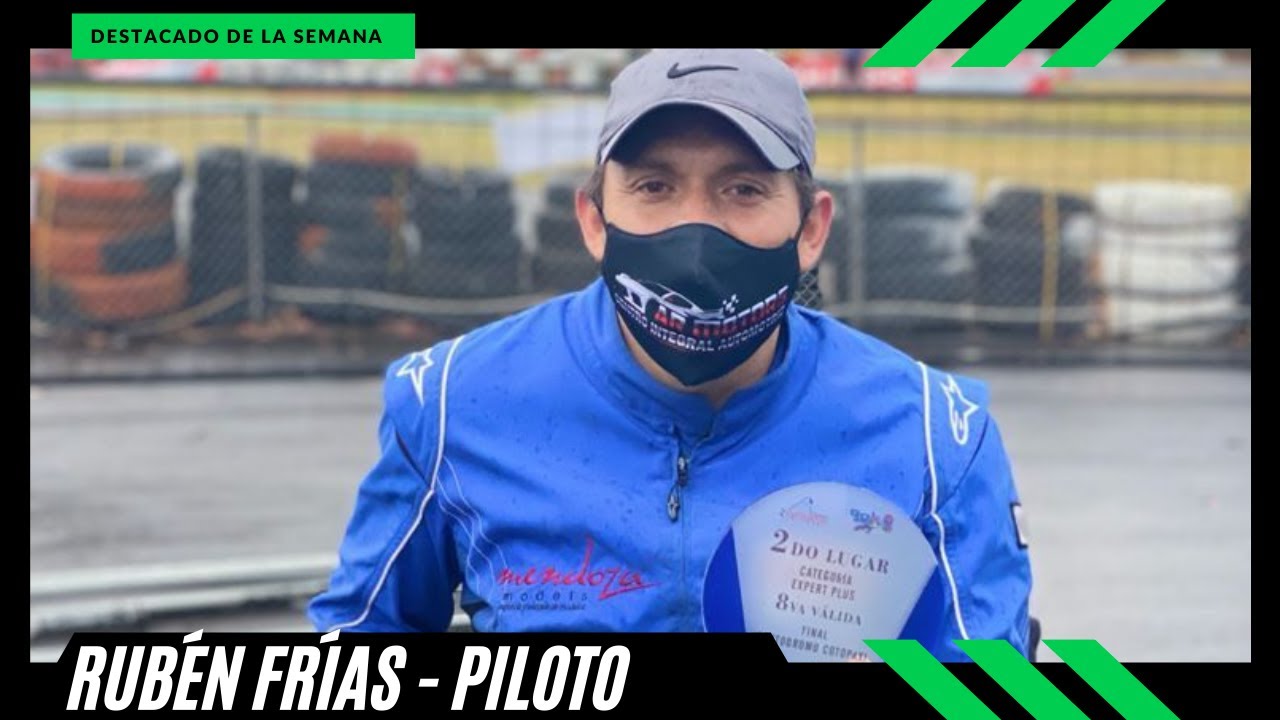 Destacado de la Semana | Rubén Frías, piloto ecuatoriano con karting ...