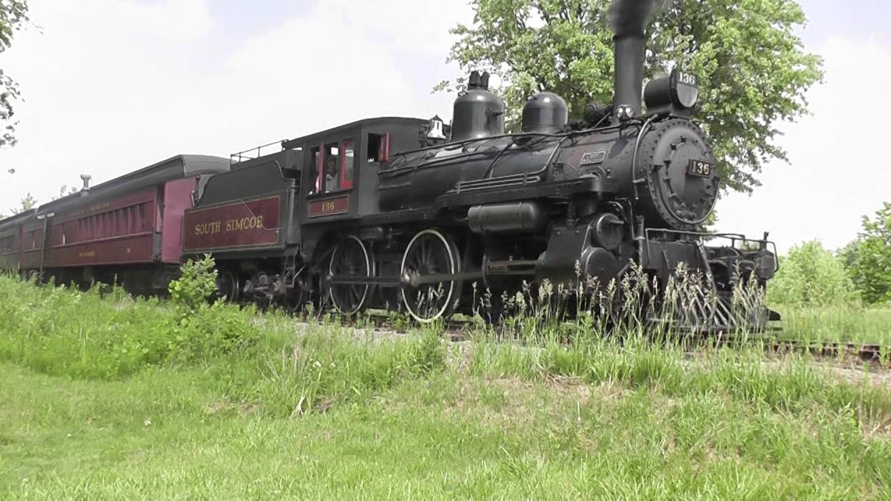 The South Simcoe Railway 19th June 2016 - YouTube