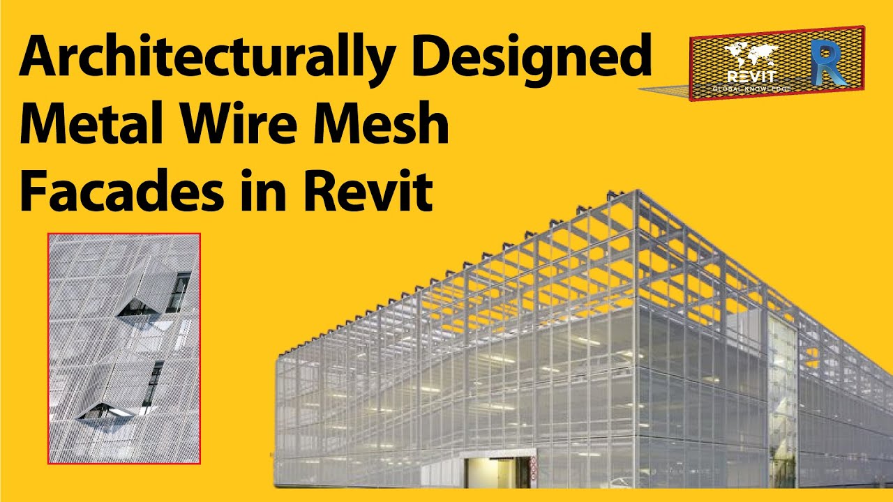 TIP & TRICKS - Awesome Metal Facades Designed in Revit - YouTube