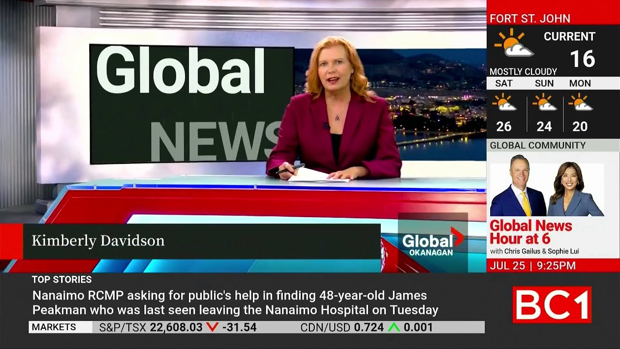 Global News BC1: Global News (Okanagan) on BC1 open (July 25, 2024 ...