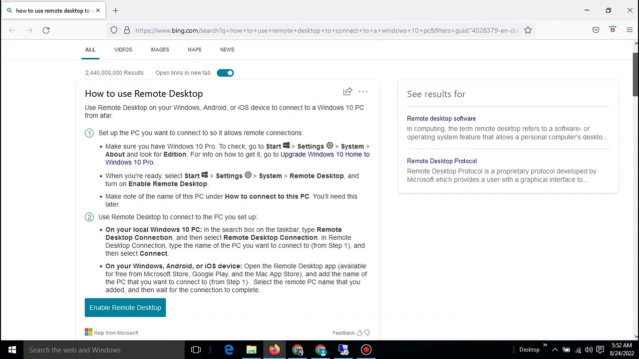 How does RDP work - YouTube