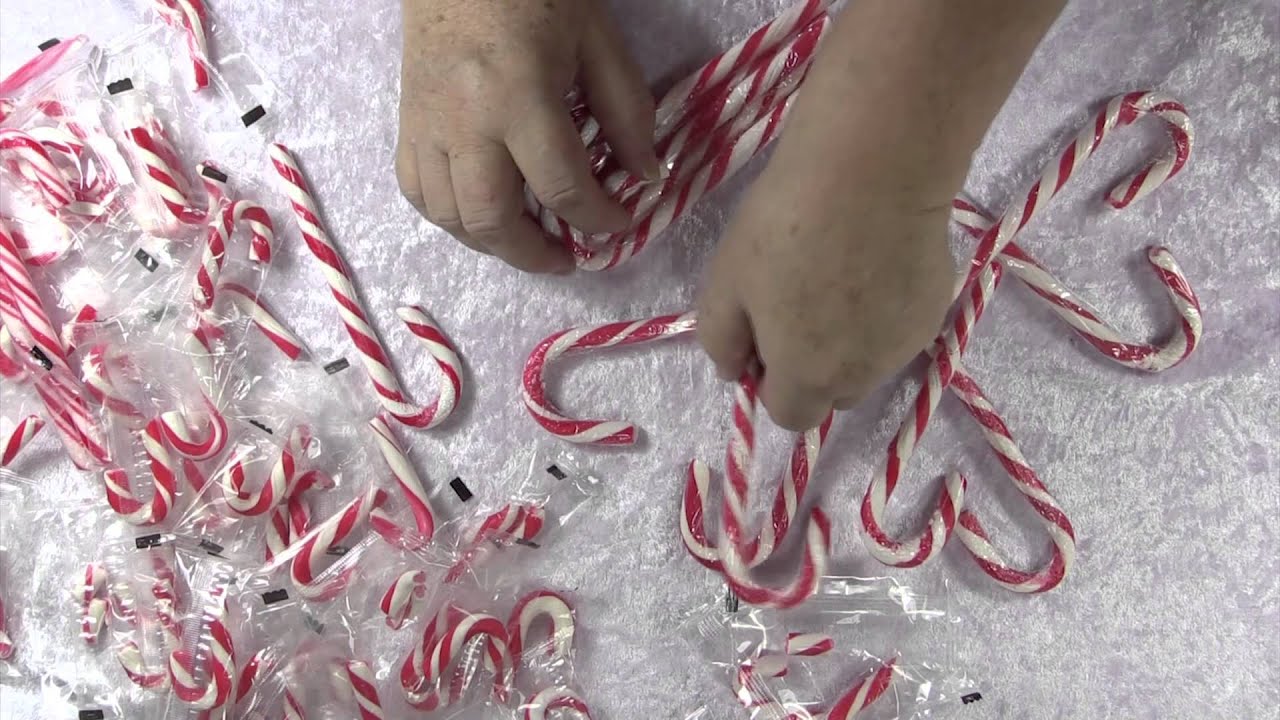 ASMR: Crinkly Candy Canes - Softly Spoken - YouTube