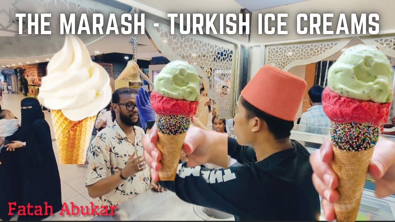 The Marash - Turkish Ice creams - YouTube