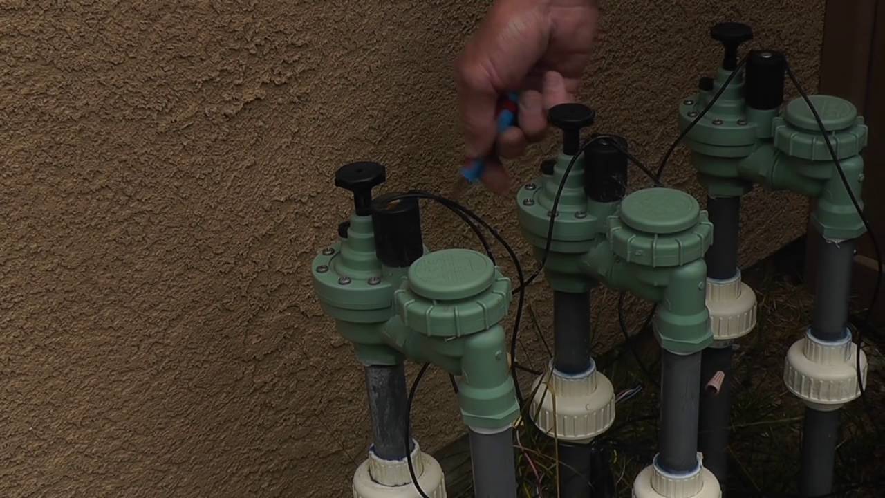 How sprinkler valve systems work #CASTELLO_GROUP - YouTube