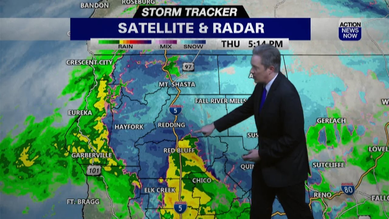 Storm Tracker Forecast - Rain, Snow And Stronger Wind Tonight And ...