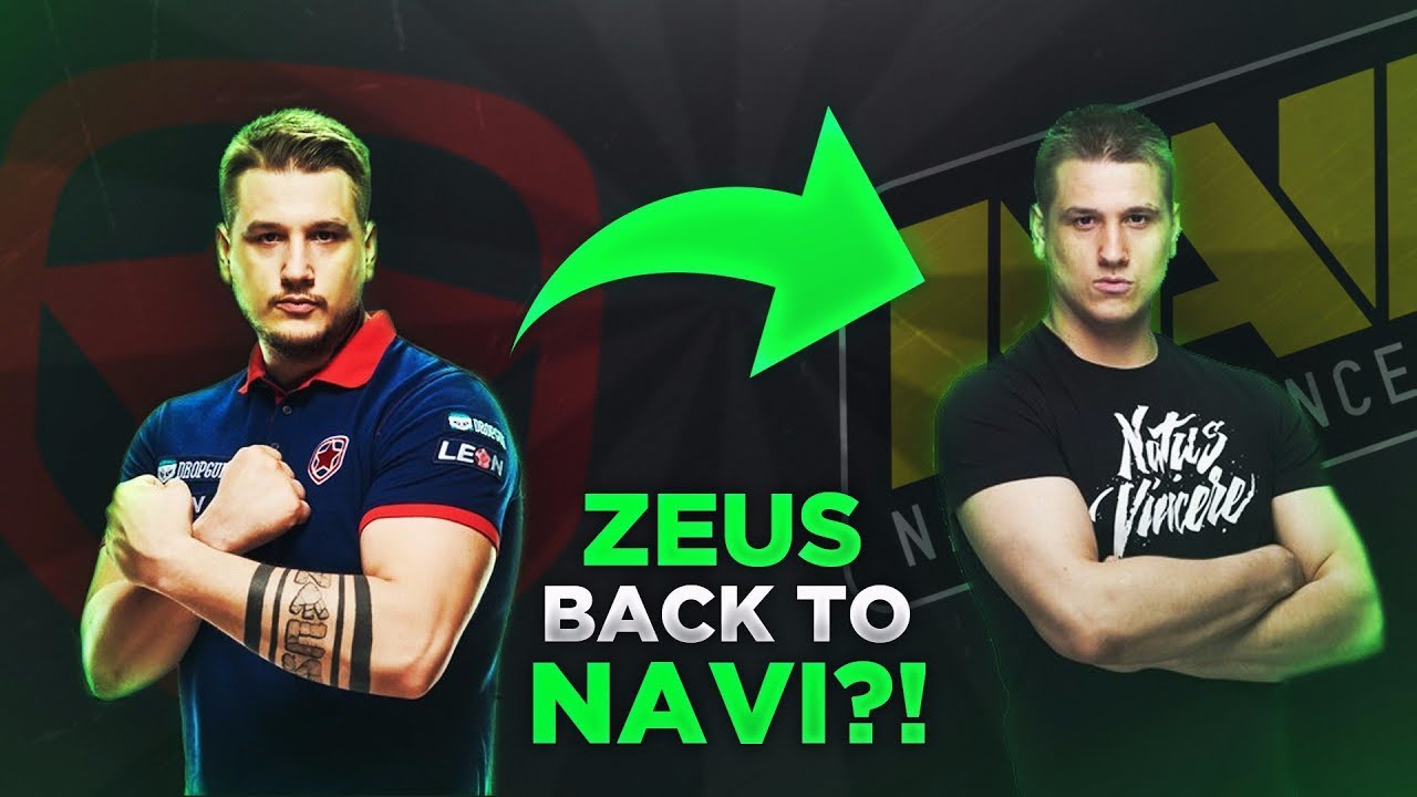 ZEUS LEAVES GAMBIT TO REJOIN NAVI AFTER WINNING A MAJOR! - YouTube