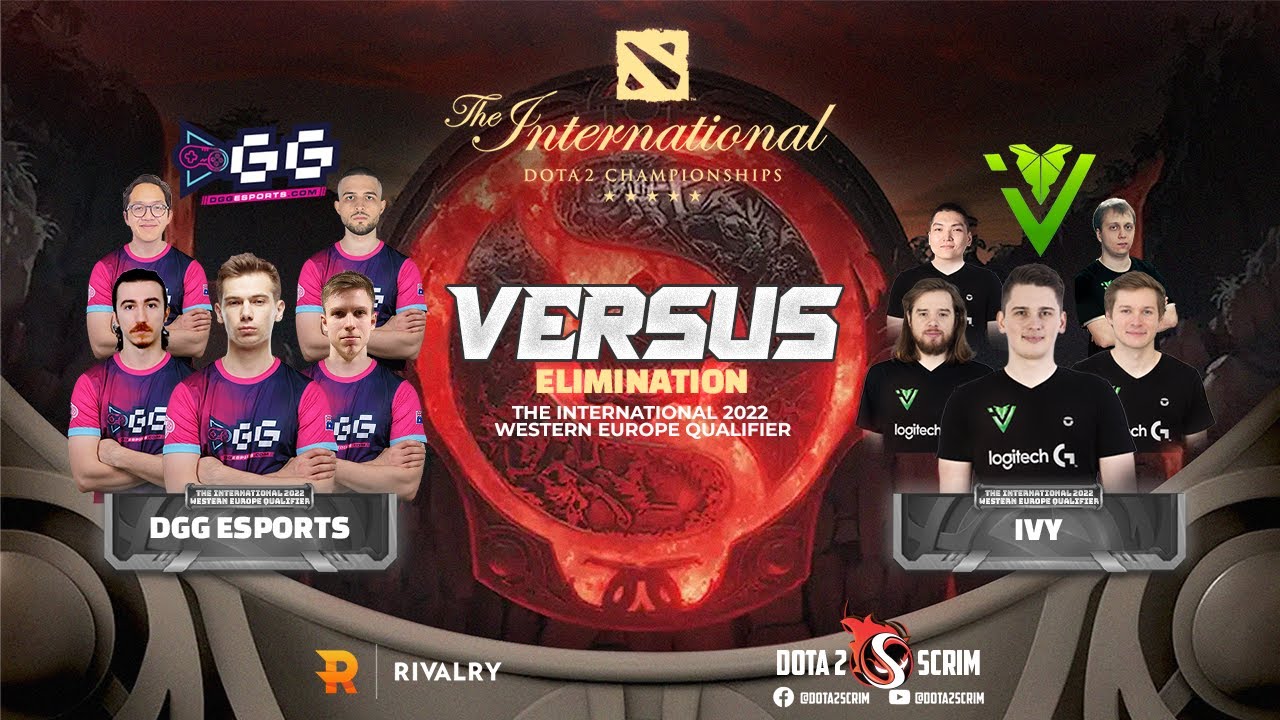 DGG Esports vs IVY - The International 2022: Western Europe Qualifier ...