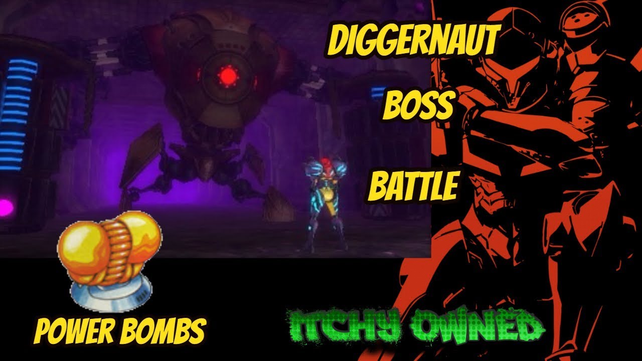 Metroid: Samus Returns - Diggernaut und Power Bombs #15 - YouTube