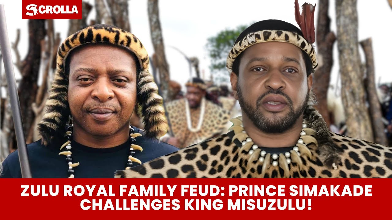 Zulu Royal Family Feud: Prince Simakade Challenges King Misuzulu! - YouTube