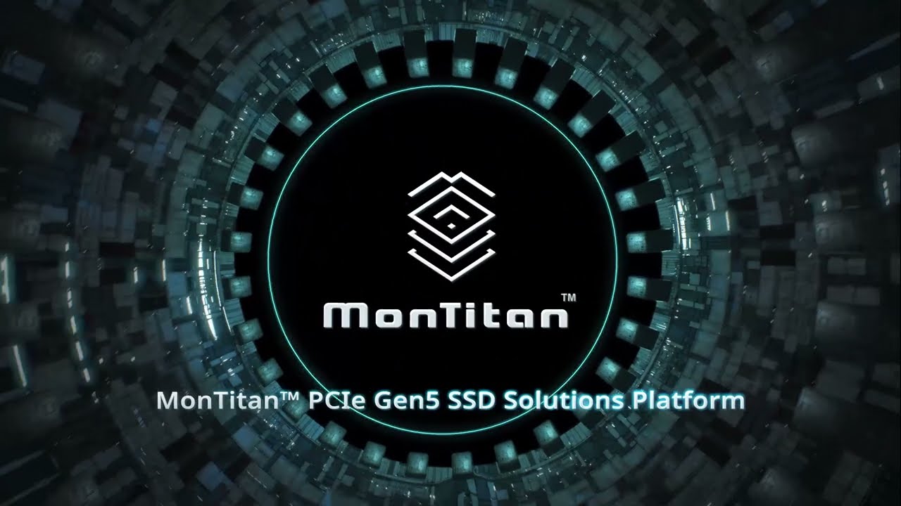 Silicon Motion- MonTitan PCIe Gen5 SSD Solution Platform - YouTube
