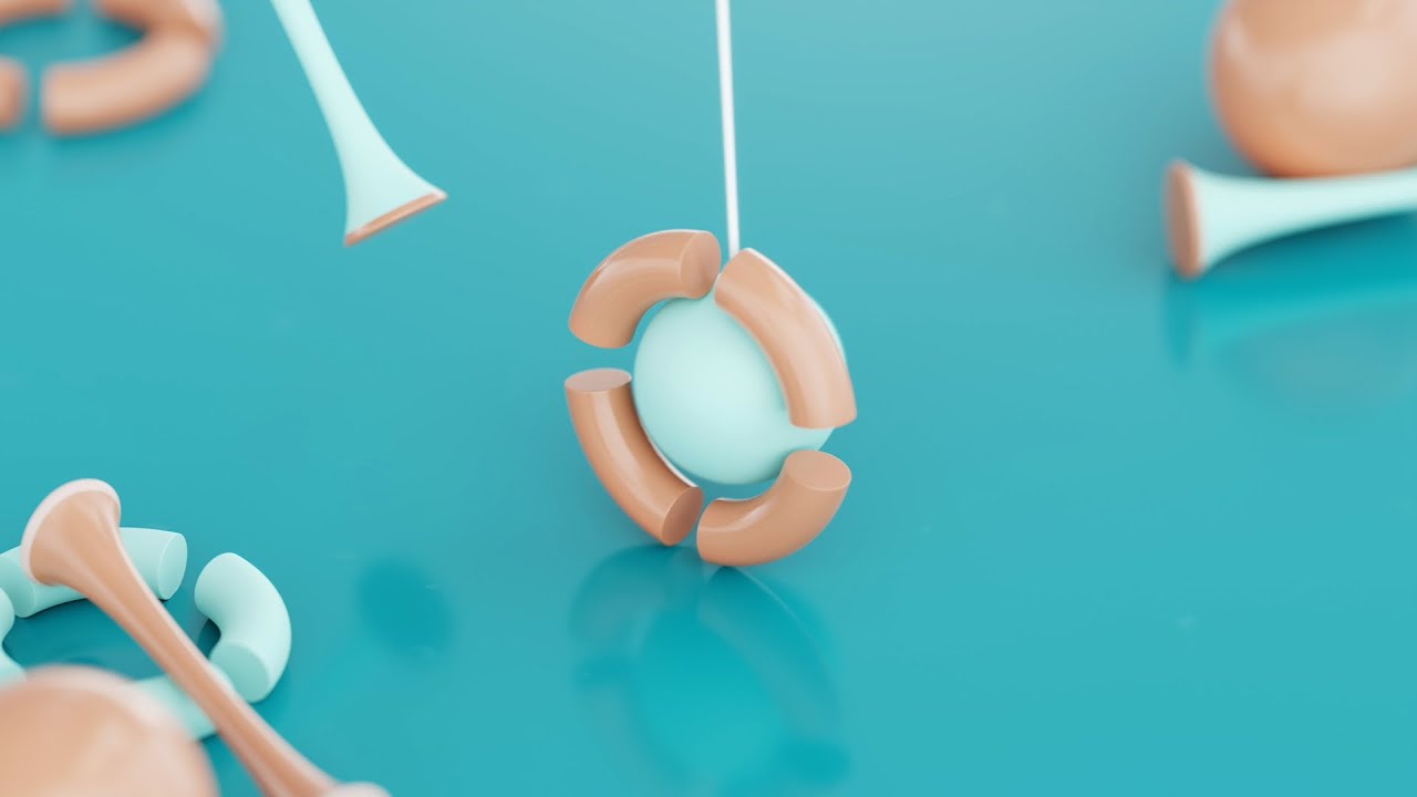 Satisfying video Animation Seamless Loop of Hanging Object 4K Loop ...
