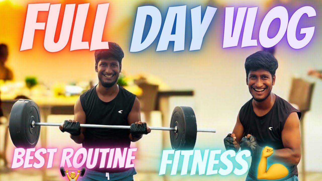 My Full day routine 👍🏼| Best Fitness routine 🏋️|weight training workout ...
