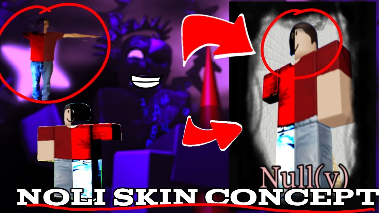 Noli Forsaken Skin Concept (Null from Baldi's Basics) - YouTube