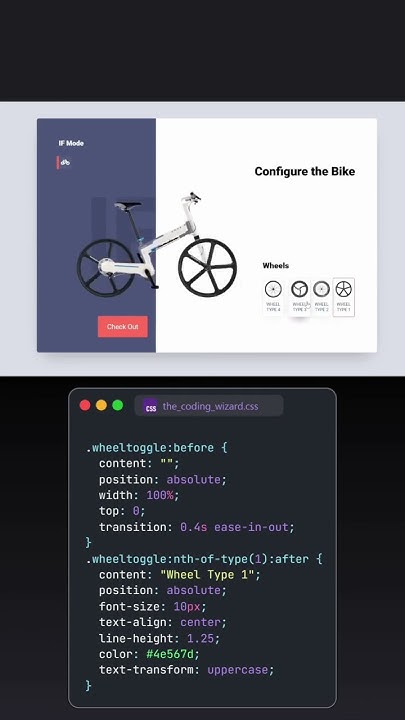 configure bike product page🏍️📌#coding #programming #computerscience #css #html - YouTube