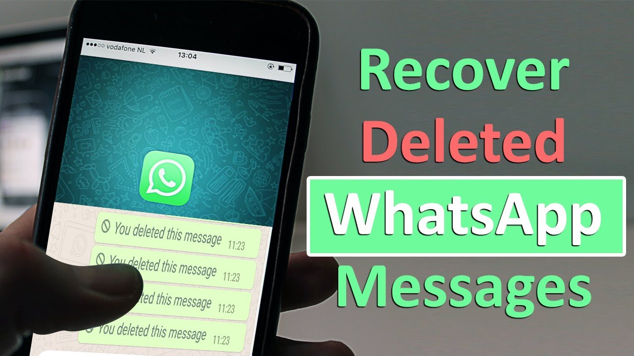 How To Recover Deleted Messages on WhatsApp 2021 - YouTube
