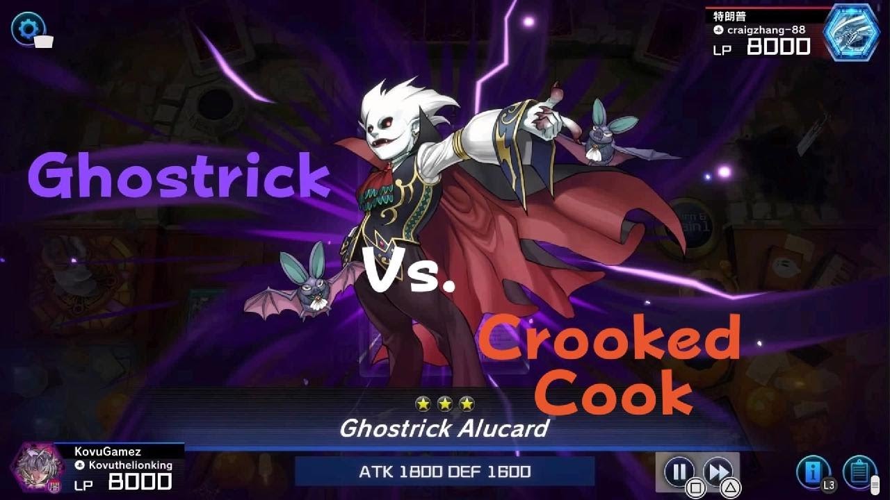 Yu-Gi-Oh! Master Duel- Ghostrick Vs. Crooked Cook - YouTube