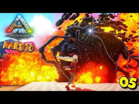 OMG I Accidently Tame NARUTO In ARK 🔥🔥 Welcome To ARK Naruto World 🔥🔥 ...