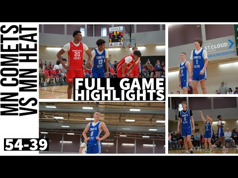 GAME HIGHLIGHTS MN Comets Elite Lewis vs MN Heat Wiley 2023 - YouTube