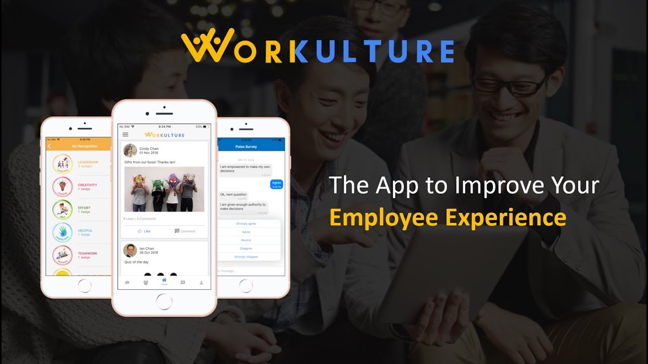 Workulture Employee Experience App - YouTube