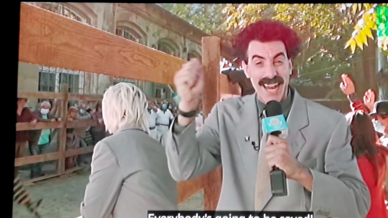 running of the American: borat 2 - YouTube