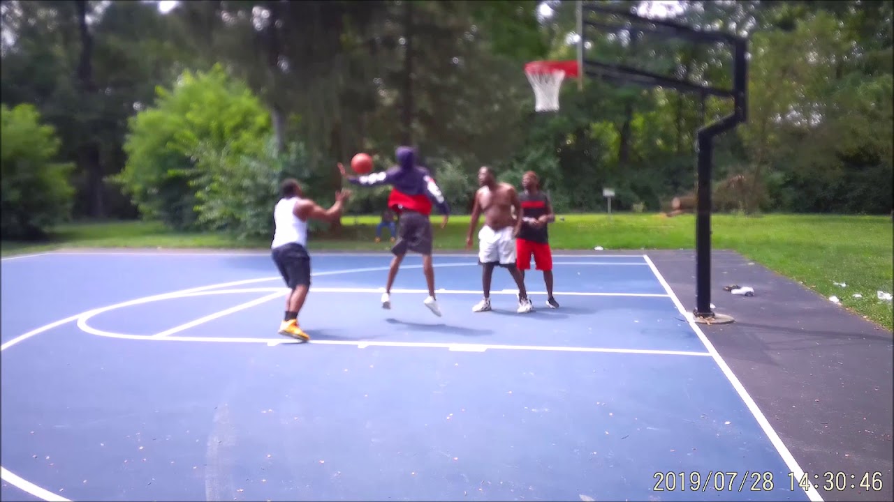 2 V 2 Basketball Game!!!! (Gets Heated) - YouTube