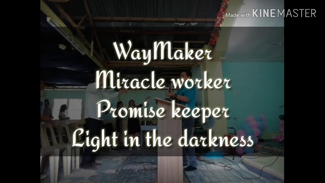WayMaker (Sinach) Lyrics - HMC Worship Team - YouTube