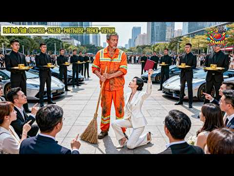 Kakek Penyapu Jalanan Dihina Di Depan Umum, Tak Disangka Dipinang Miliarder Cantik