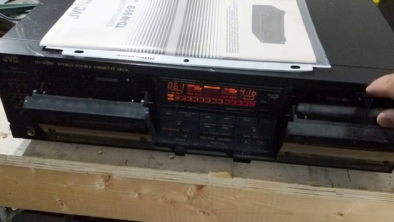 JVC-W999 - YouTube