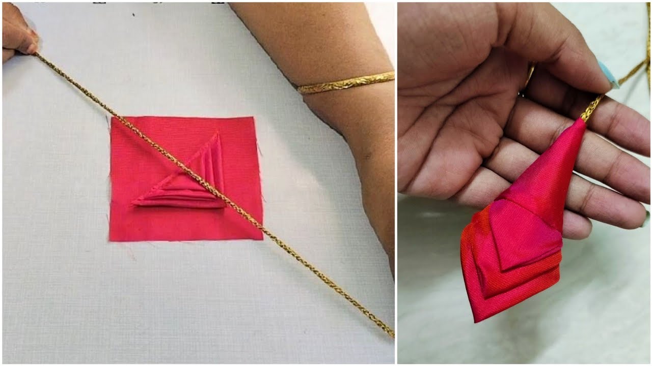 latkan making at home| very simple and easy latkan making #fabriclatkan ...